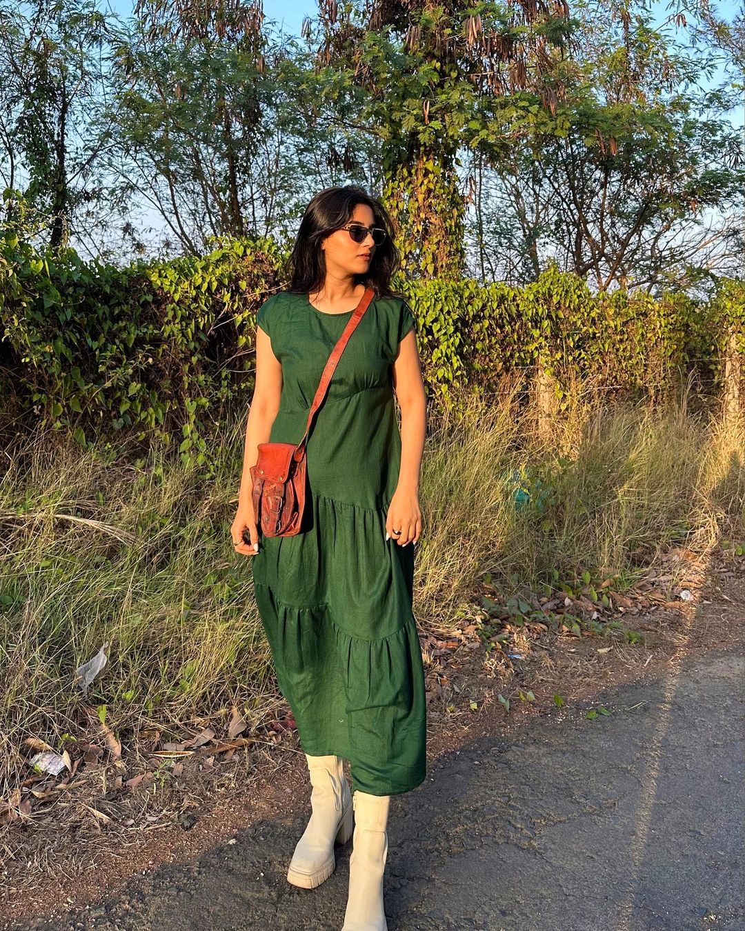 Long green dress – Label Tasos